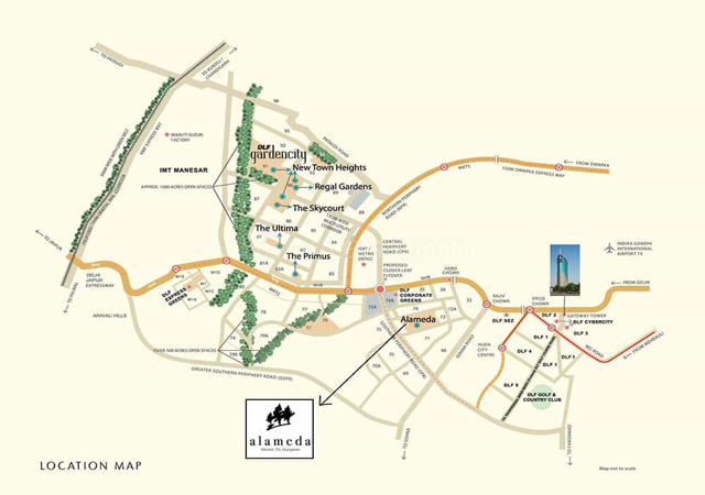 DLF Alameda Floors Sector 73 Gurgaon | 4 BHK Luxury Homes