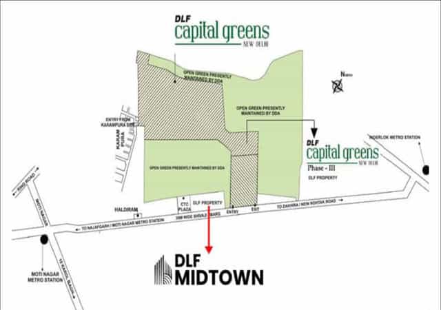 DLF One Midtown Moti Nagar | DLF Upcoming Projects in Delhi